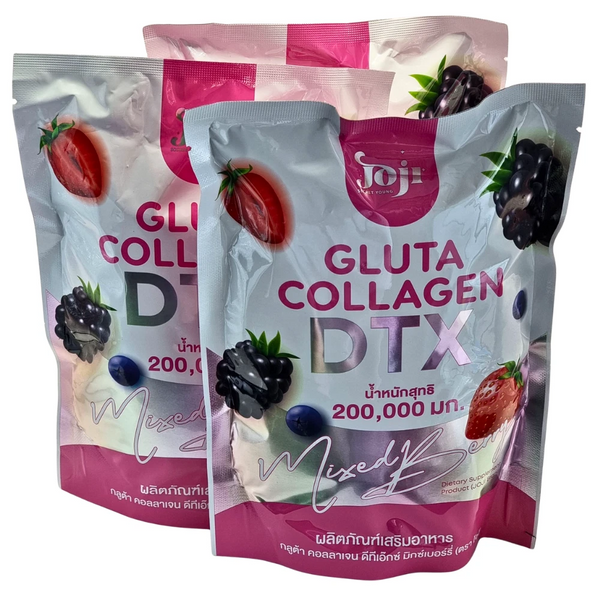 Joji Gluta Collagen DTX Mixed Berry Fiber Drink – Grace Skin Beauty ...